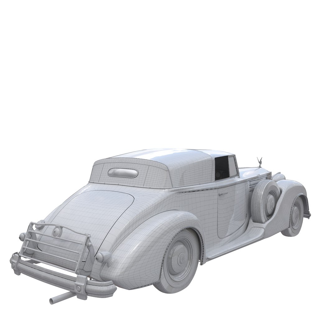 Packard Twelve Victoria 3D Model - TurboSquid 2153069
