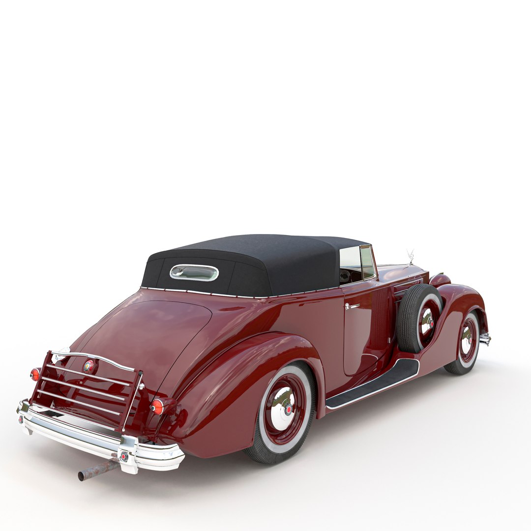 Packard Twelve Victoria 3D Model - TurboSquid 2153069