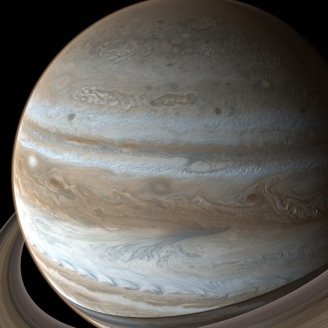 3d Model Jupiter Planet