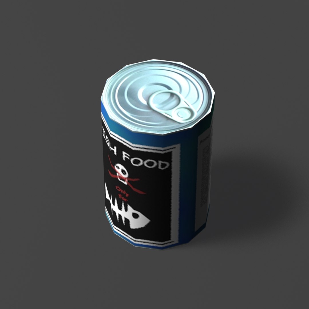 Fish Food 3d Model