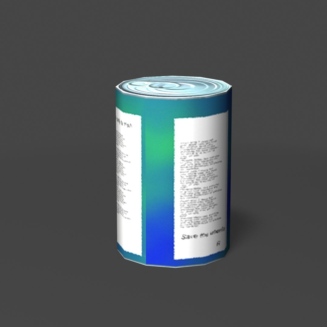 Fish Food 3d Model