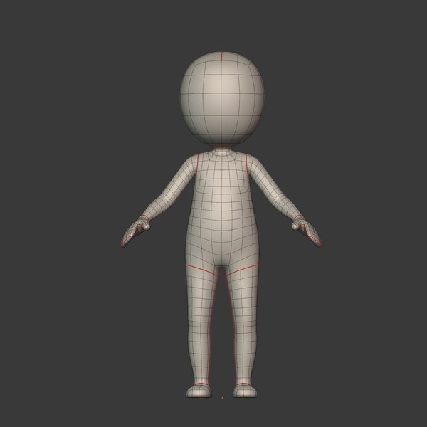 Cartoon toon man 3D model - TurboSquid 1688112