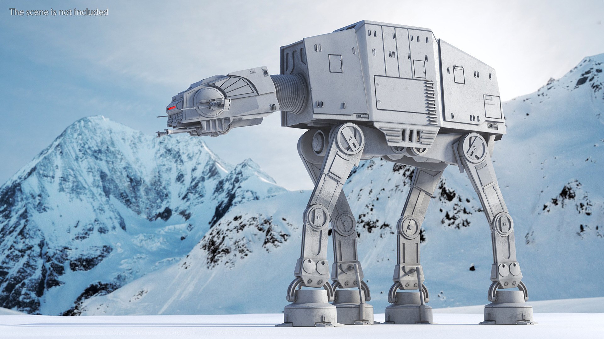 Walk AT-AT Star Wars 3D Model - TurboSquid 2108562