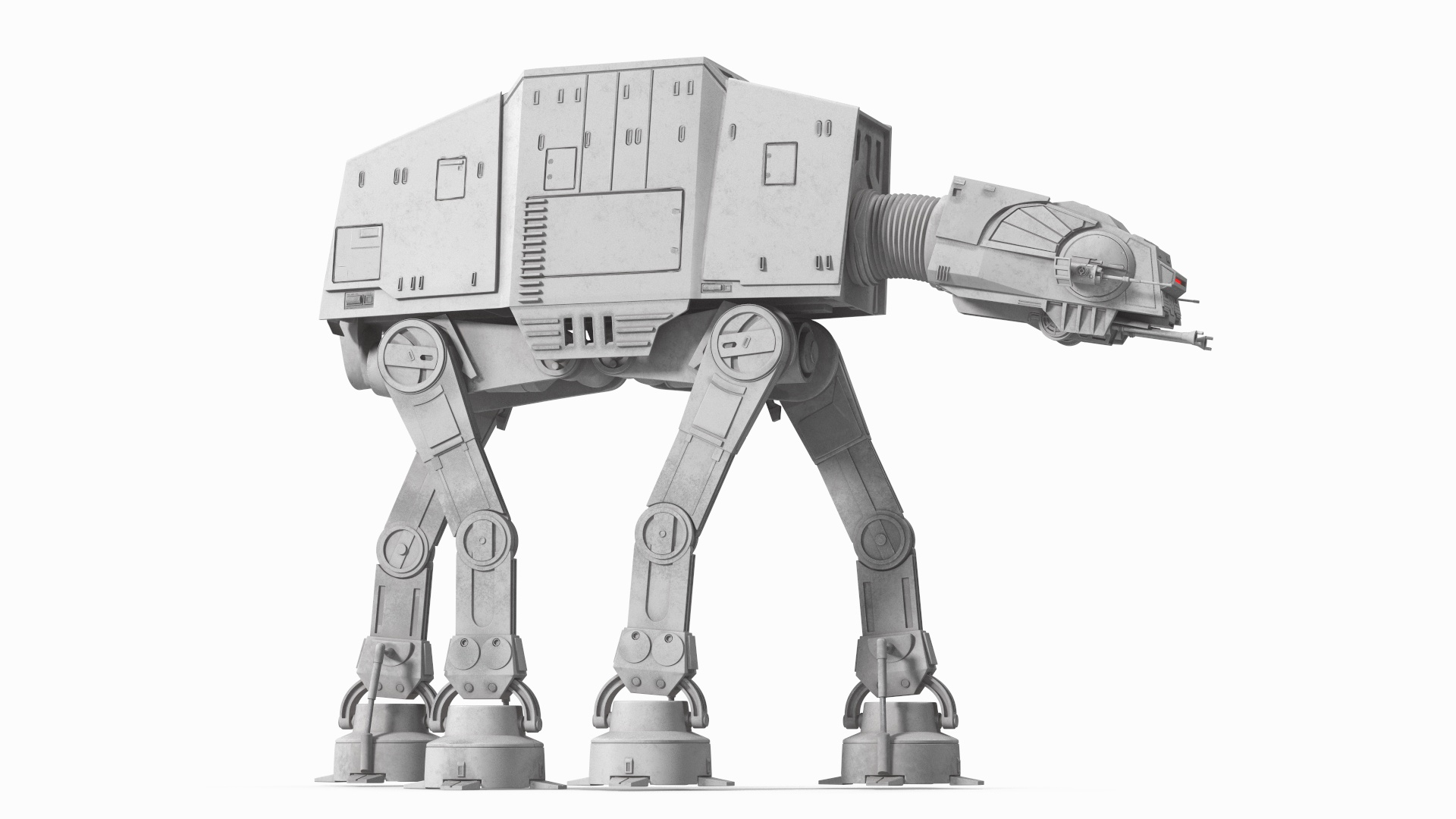 Walk AT-AT Star Wars 3D Model - TurboSquid 2108562