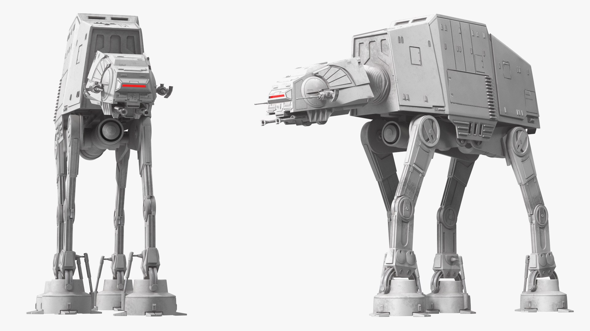 Walk AT-AT Star Wars 3D Model - TurboSquid 2108562
