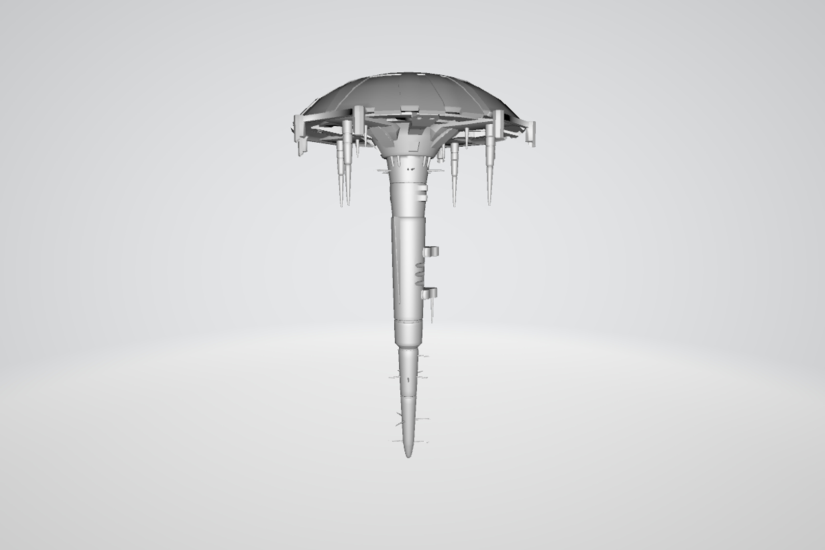 3D The Titan Spaceship - TurboSquid 1906673