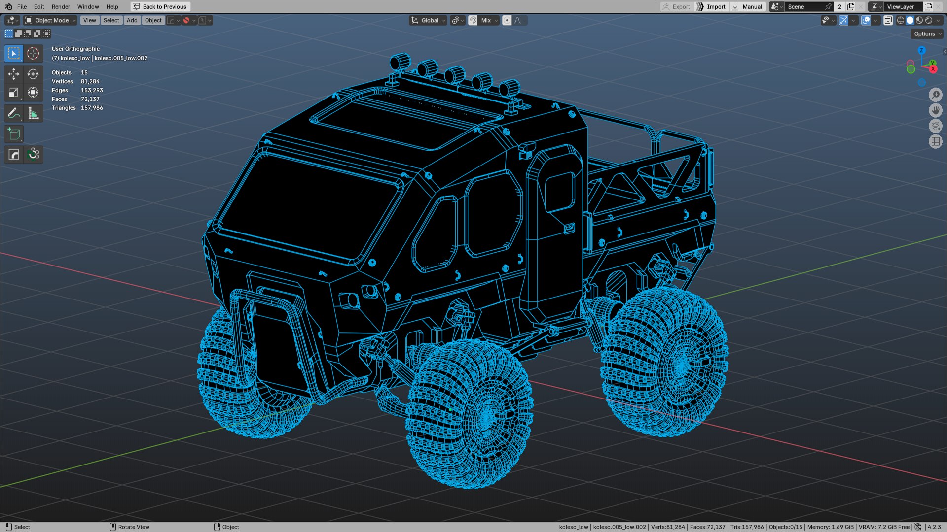 3D Futuristic Pickup Truck - Grey Model - TurboSquid 2322762