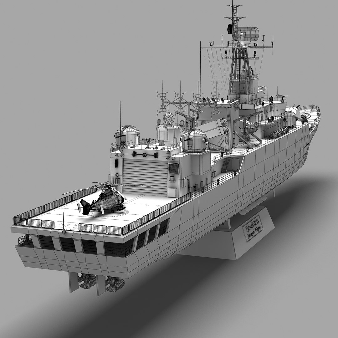 Type 053h3 Jiangwei Frigate 3D Model | 1143666 | TurboSquid
