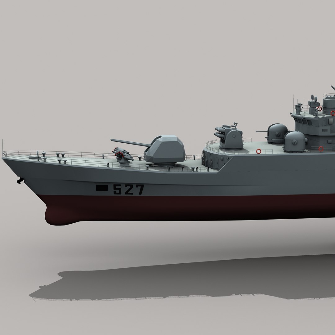 Type 053h3 Jiangwei Frigate 3D Model | 1143666 | TurboSquid