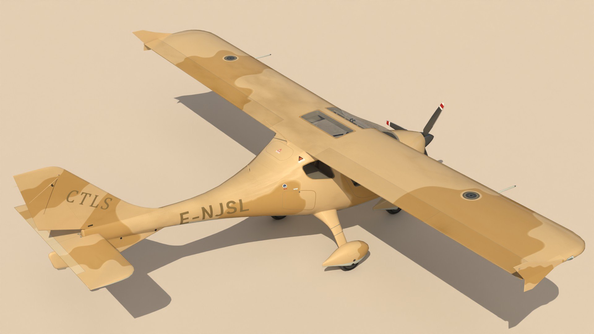 Desert Camo CTLS SC 3D Model - TurboSquid 2290011