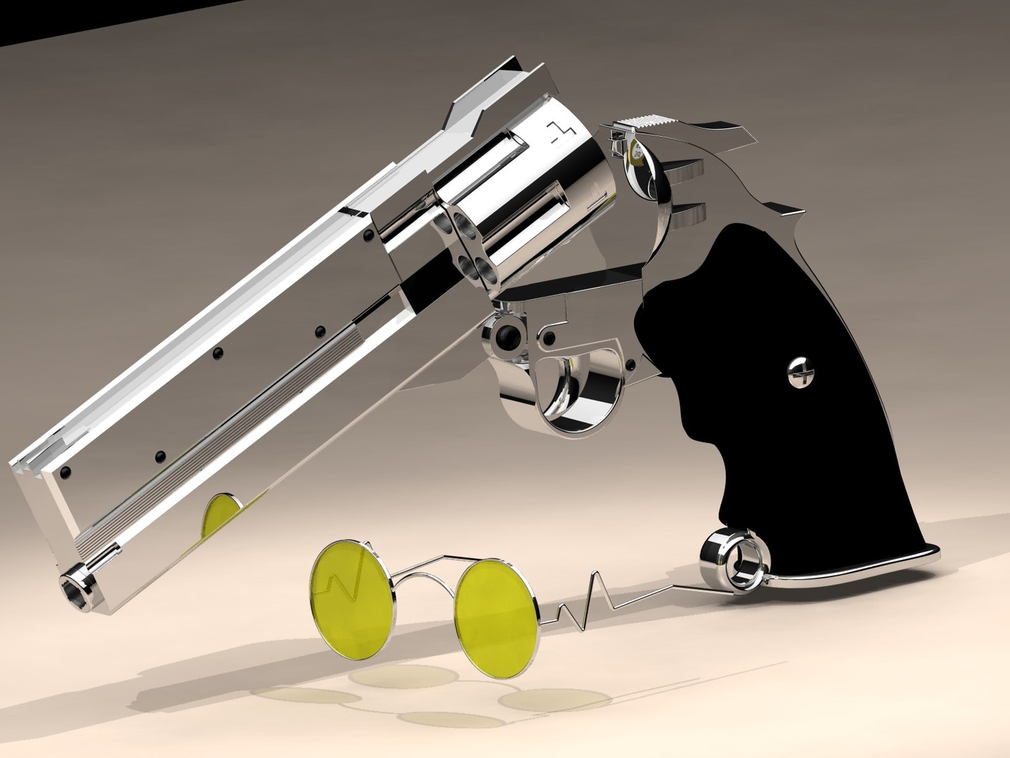 3d Model Of Trigun