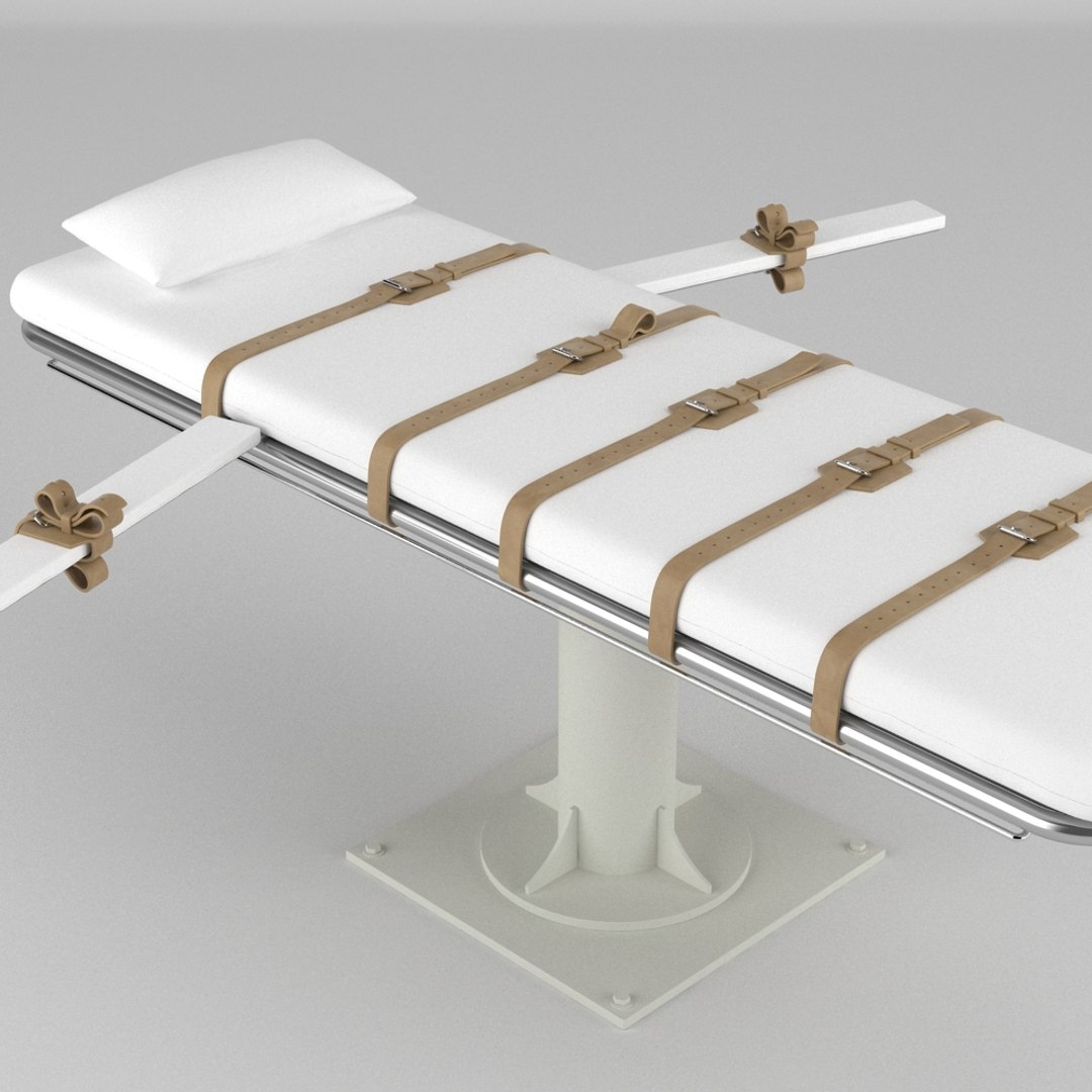 3d Lethal Injection Bed Model