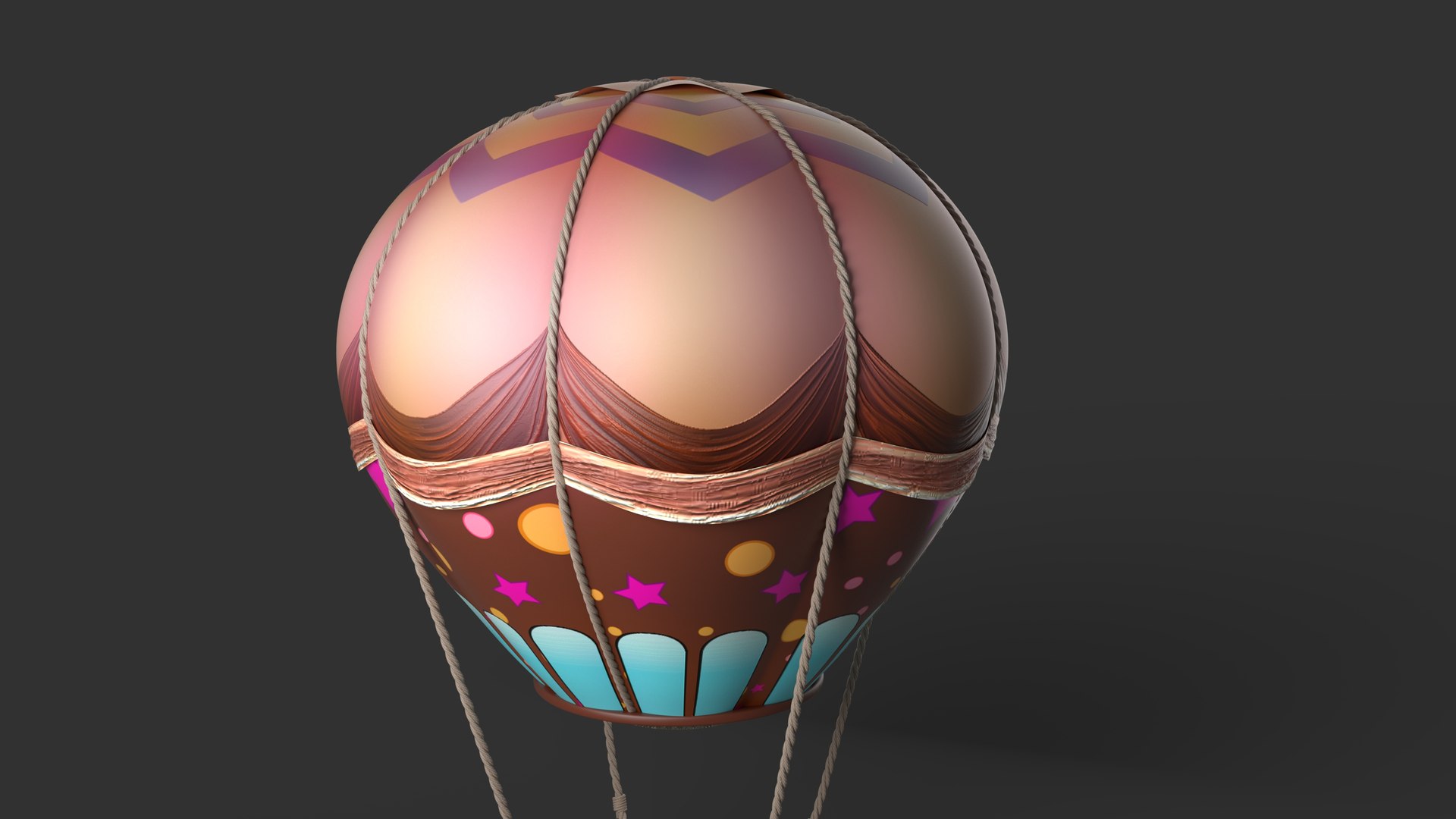 3D Hot Air Balloon - TurboSquid 2381974