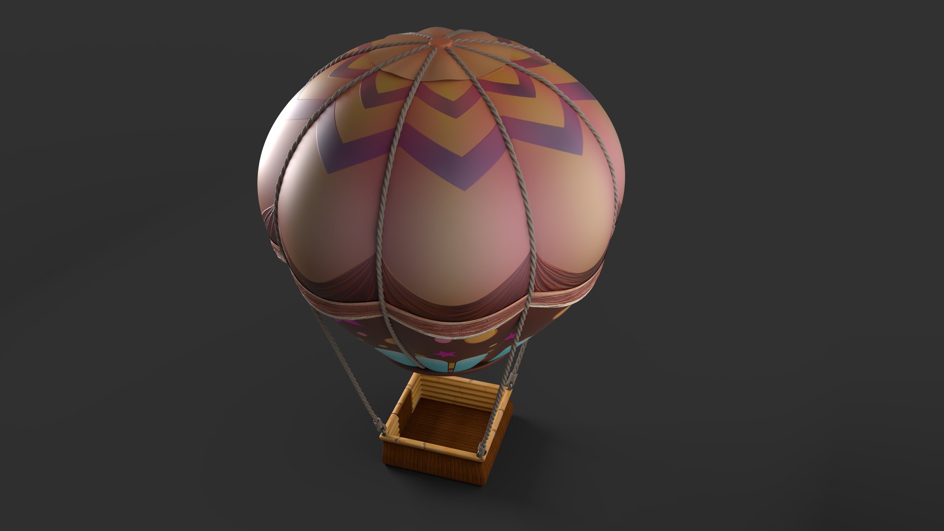 3D Hot Air Balloon - TurboSquid 2381974