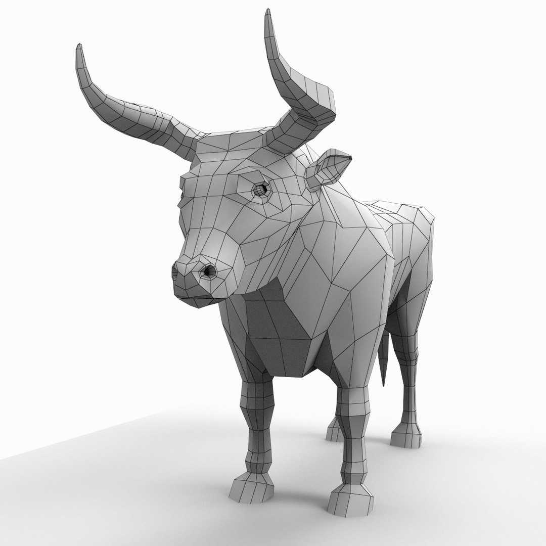 Aurochs Bull Obj
