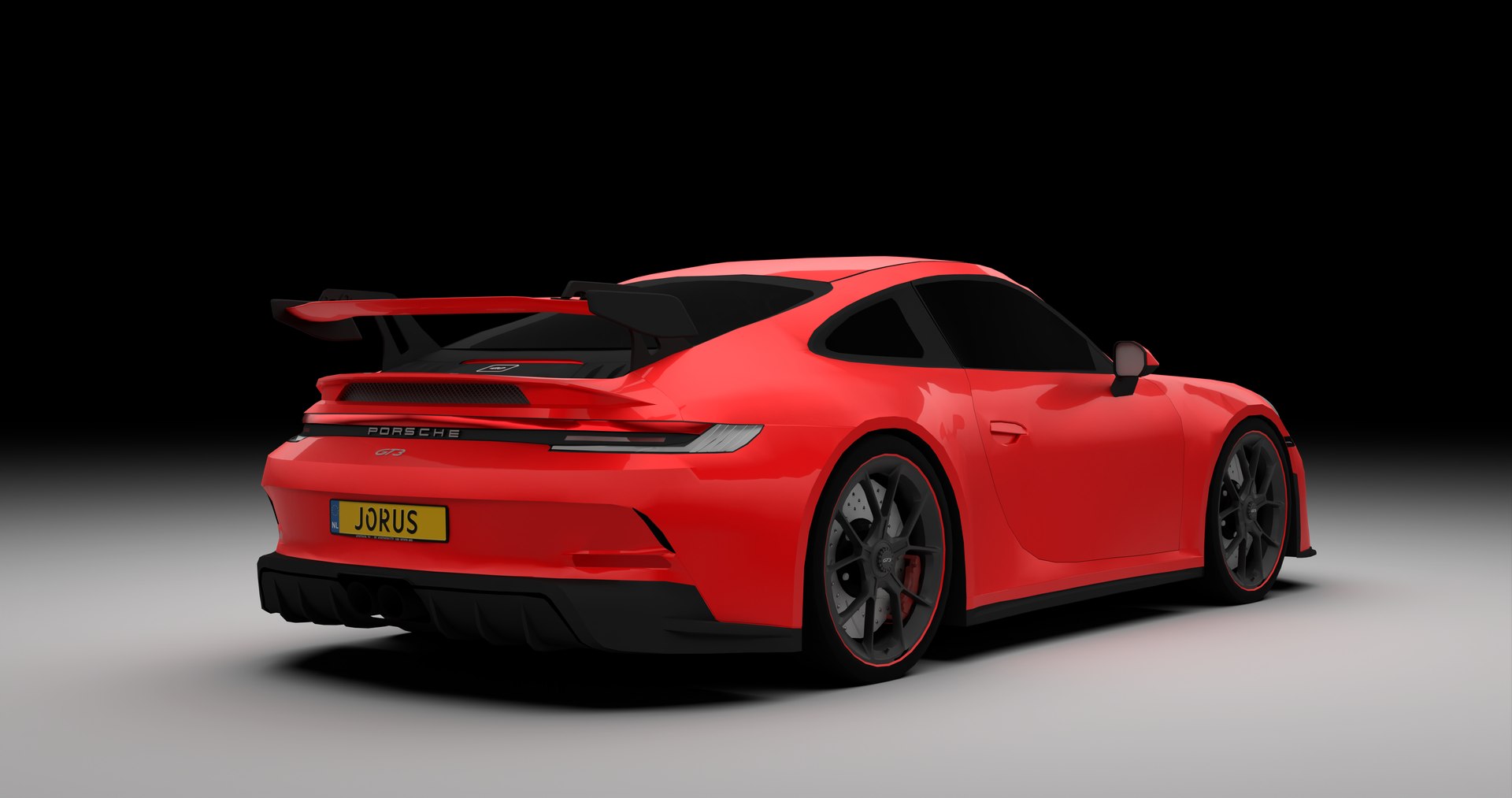 Porsche 911 GT3 3D Model - TurboSquid 2113518