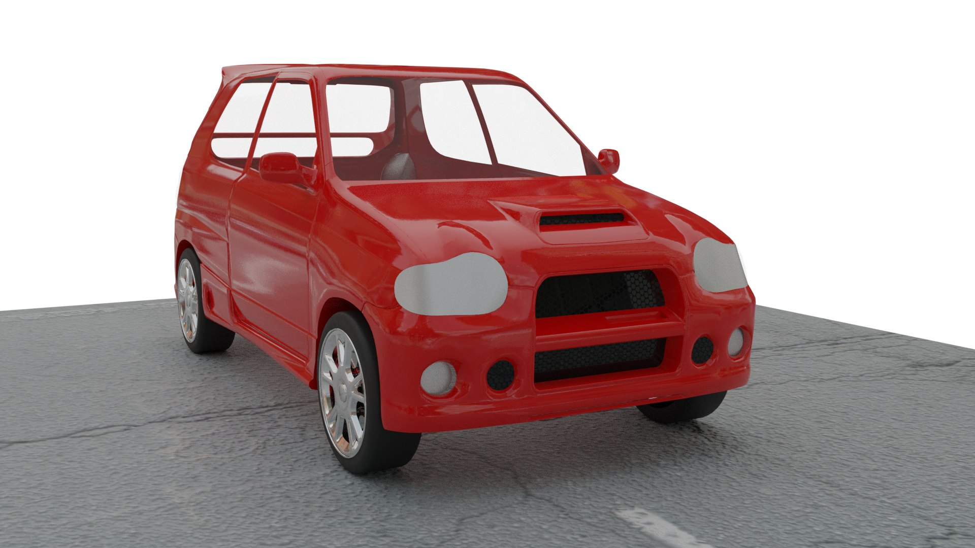 Suzuki Alto Works Rs 3d Blend