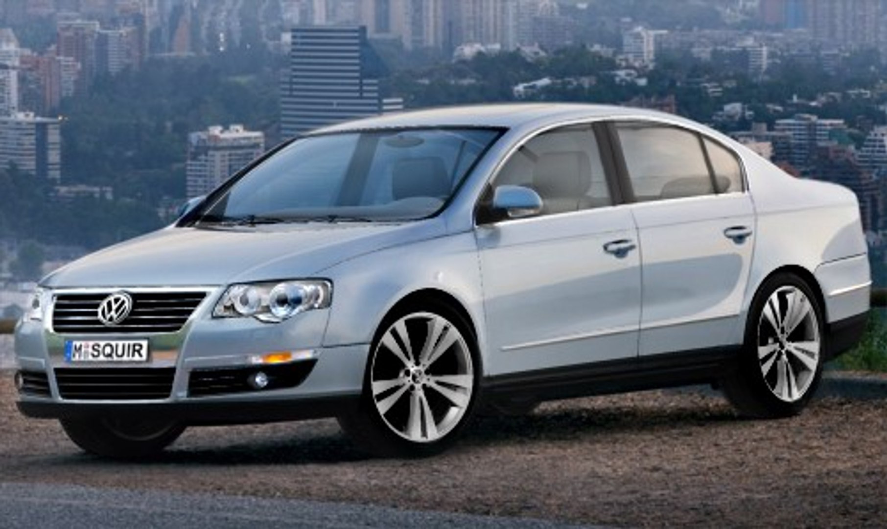 volkswagen passat sedan 3d model