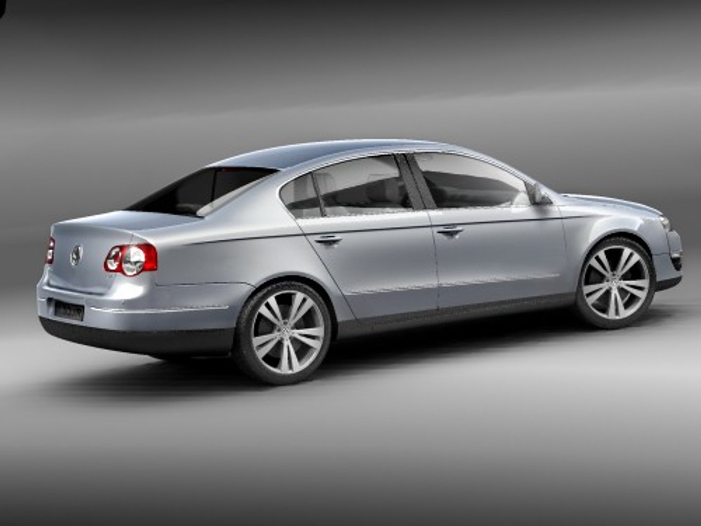 volkswagen passat sedan 3d model