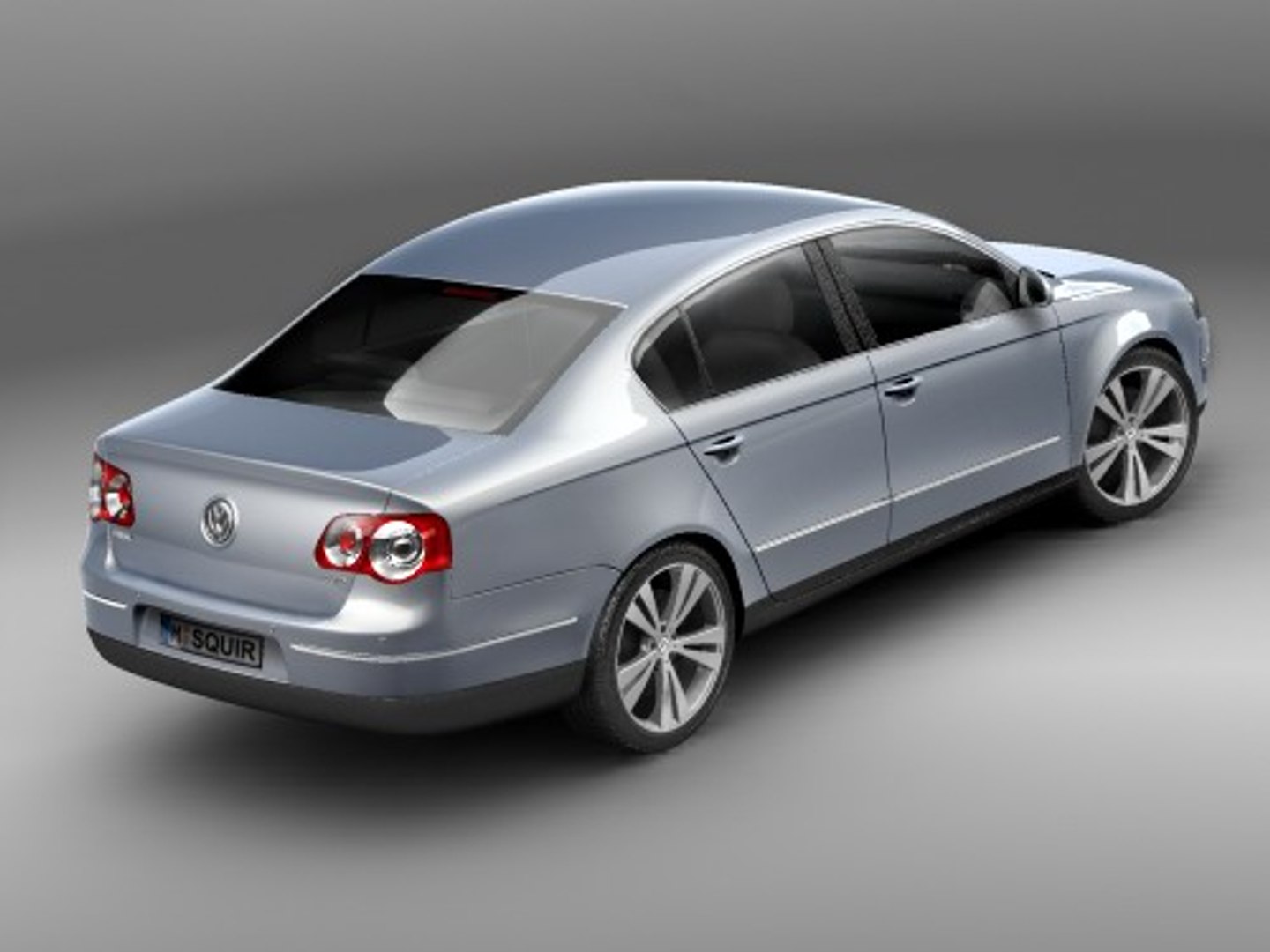 volkswagen passat sedan 3d model
