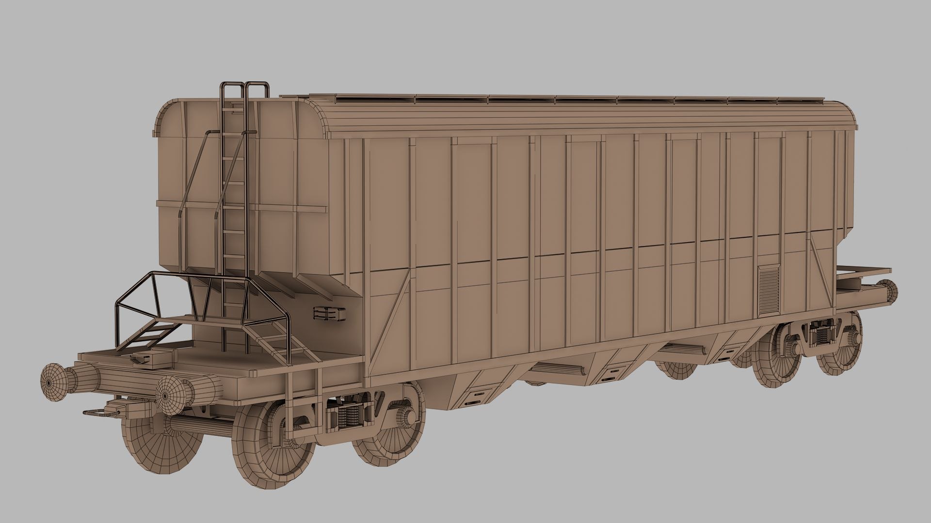 3D Railroad Freight Cars Collection - TurboSquid 1862296