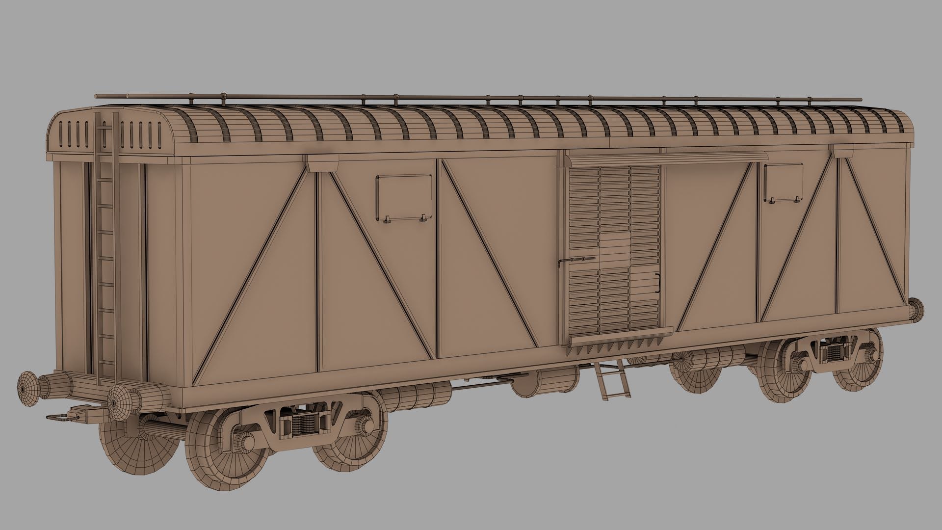 3D Railroad Freight Cars Collection - TurboSquid 1862296
