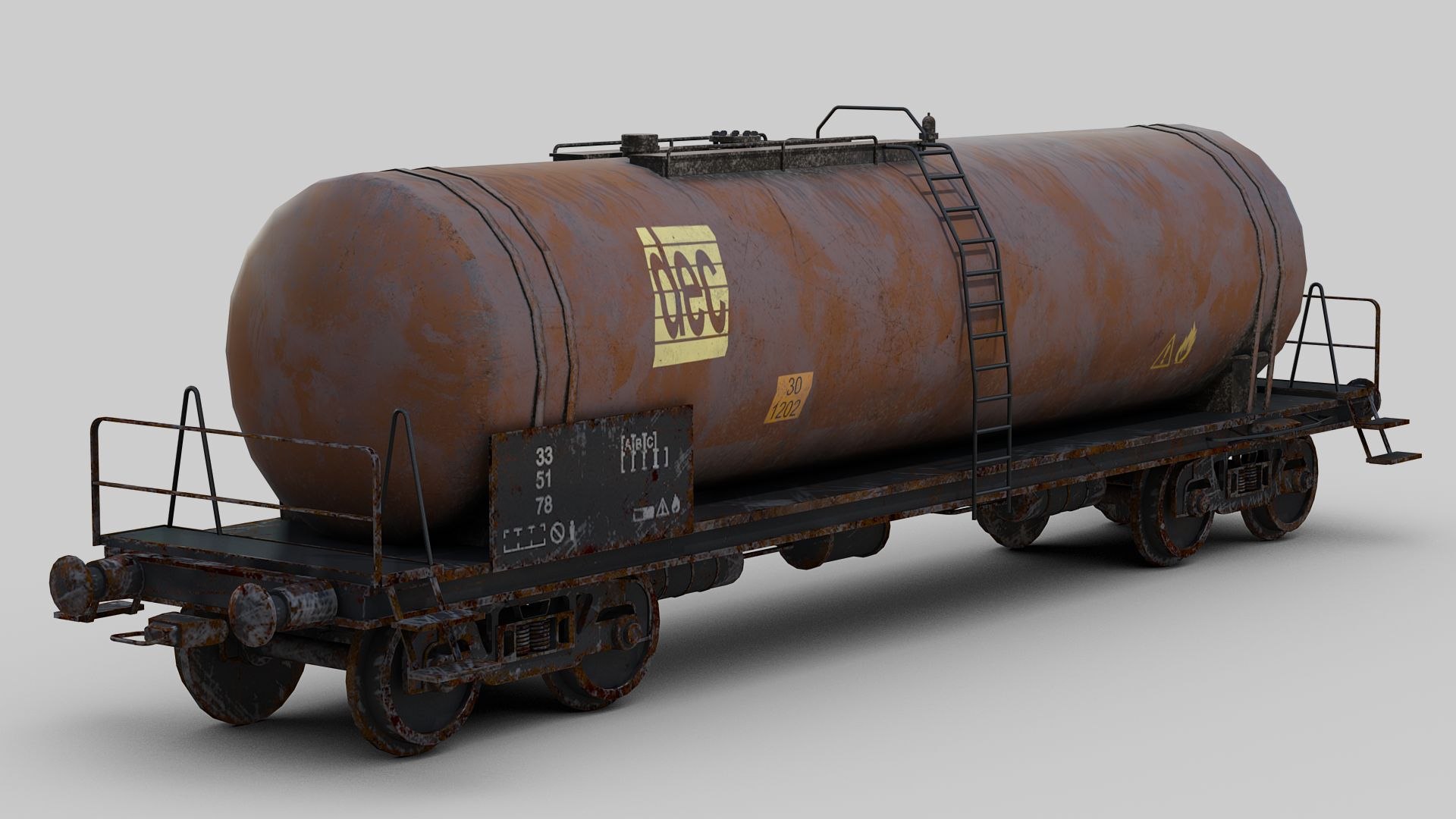 3D Railroad Freight Cars Collection - TurboSquid 1862296