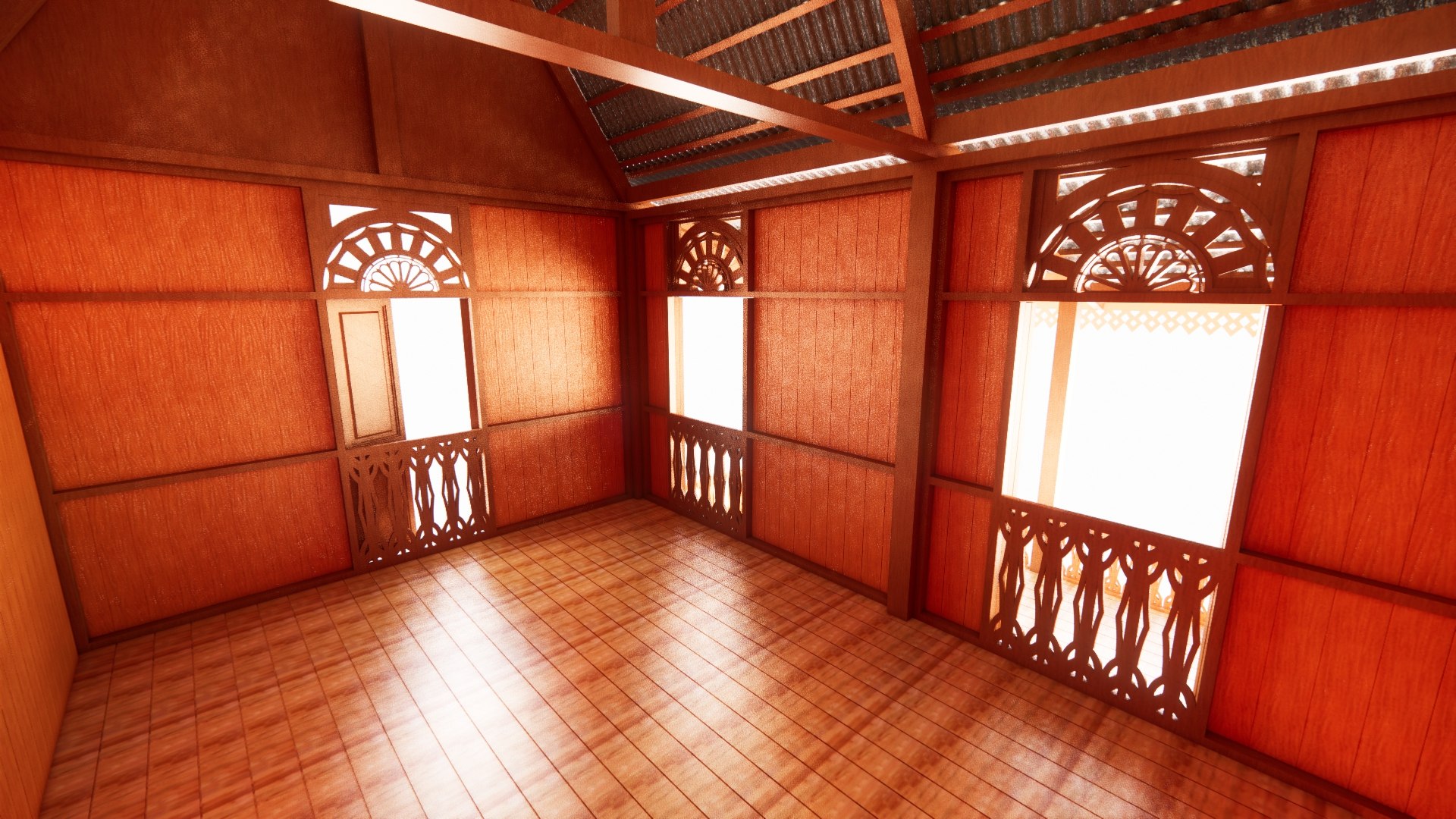 Malaysia Rumah Tradisional Melayu Melaka 3D Model - TurboSquid 1950374