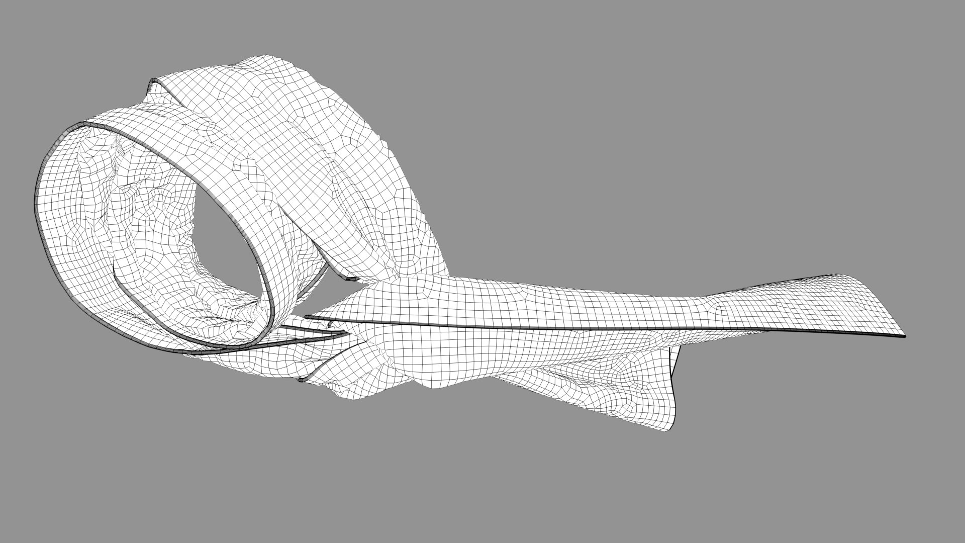 Fashion Scarf 3D Model - TurboSquid 1974275