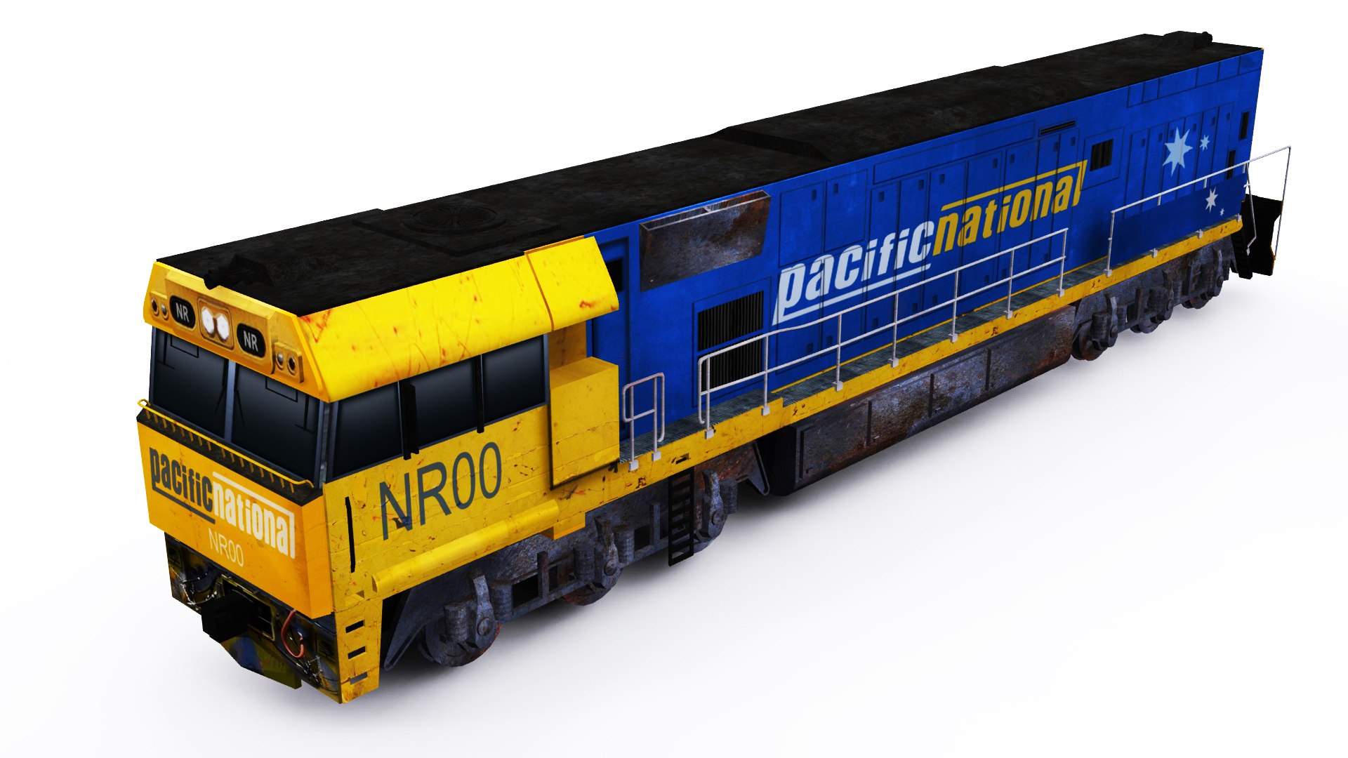 3D Australian Nr Locomotive Model - TurboSquid 1374907