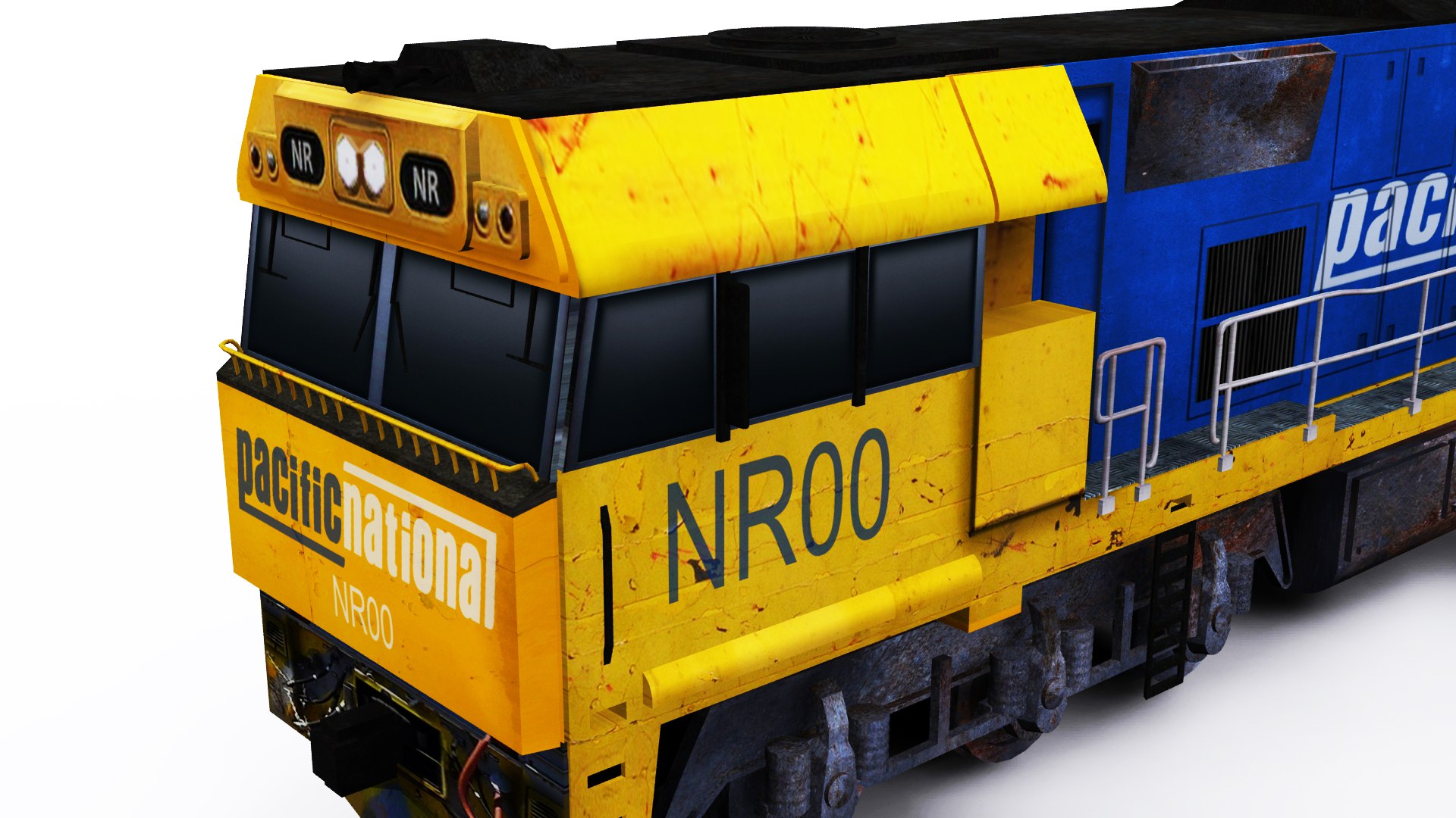3D Australian Nr Locomotive Model - TurboSquid 1374907
