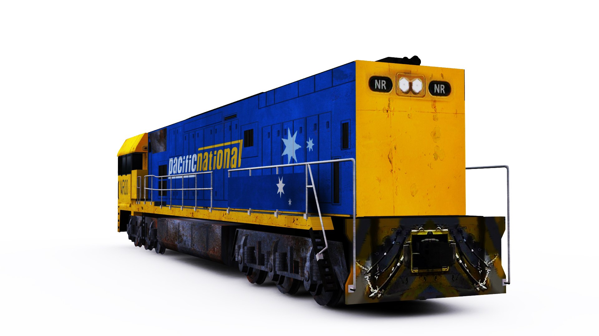 3D Australian Nr Locomotive Model - TurboSquid 1374907