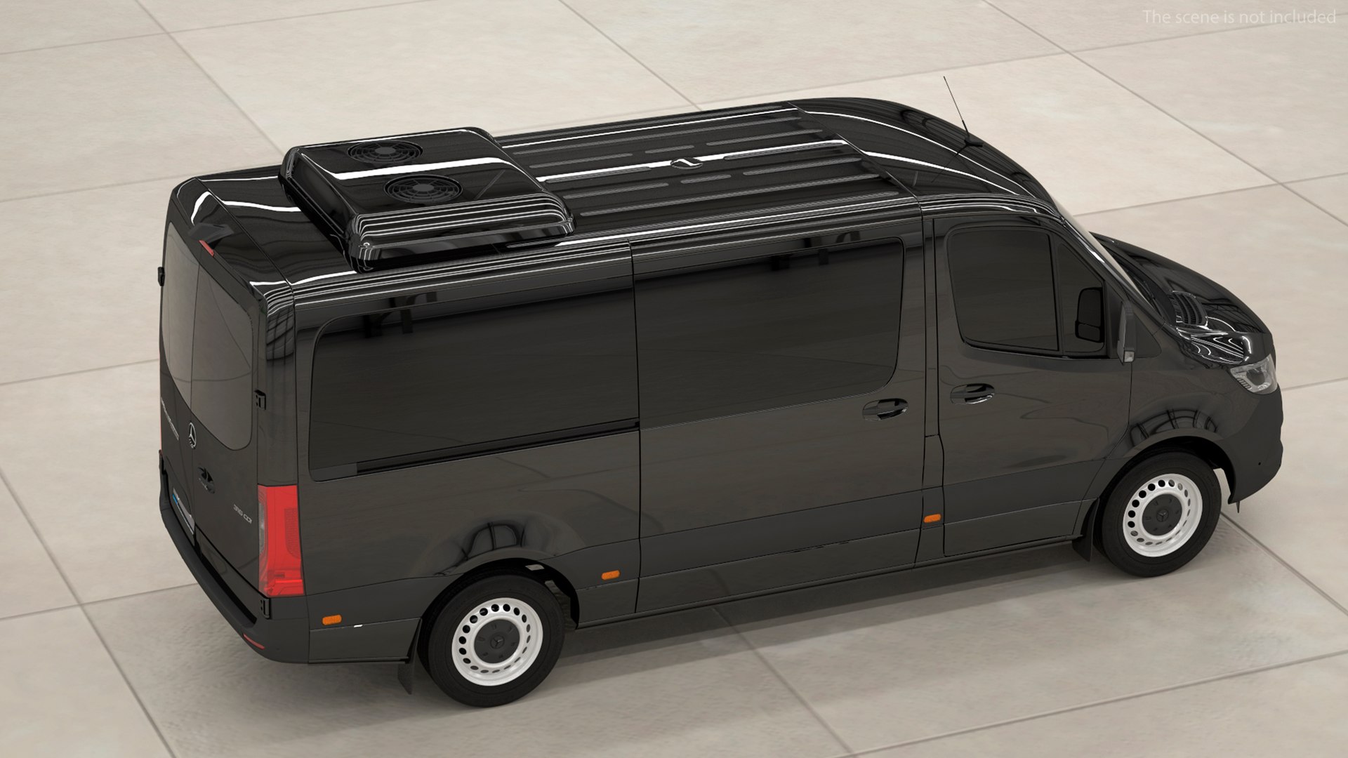 Mercedes Sprinter Tourer 319 Exterior Only model - TurboSquid 1744005