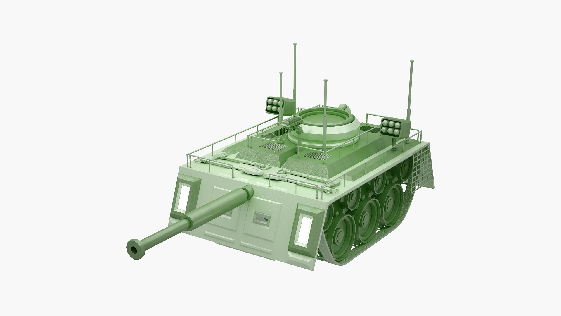 3D Tank Set 01 Model - TurboSquid 1869596