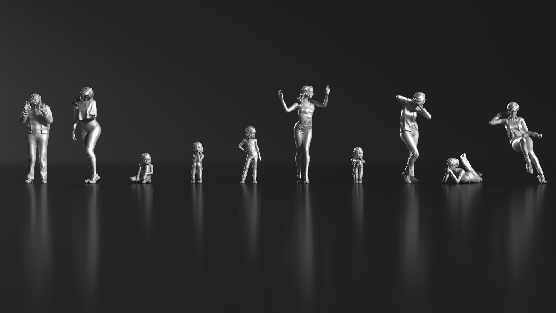 HD People 13 Sad 3D Model - TurboSquid 2103676