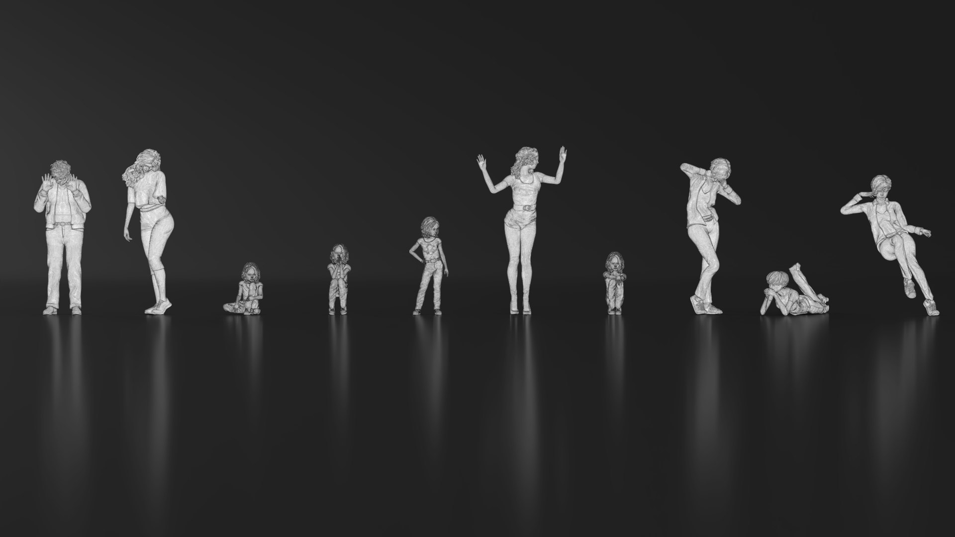 HD People 13 Sad 3D Model - TurboSquid 2103676