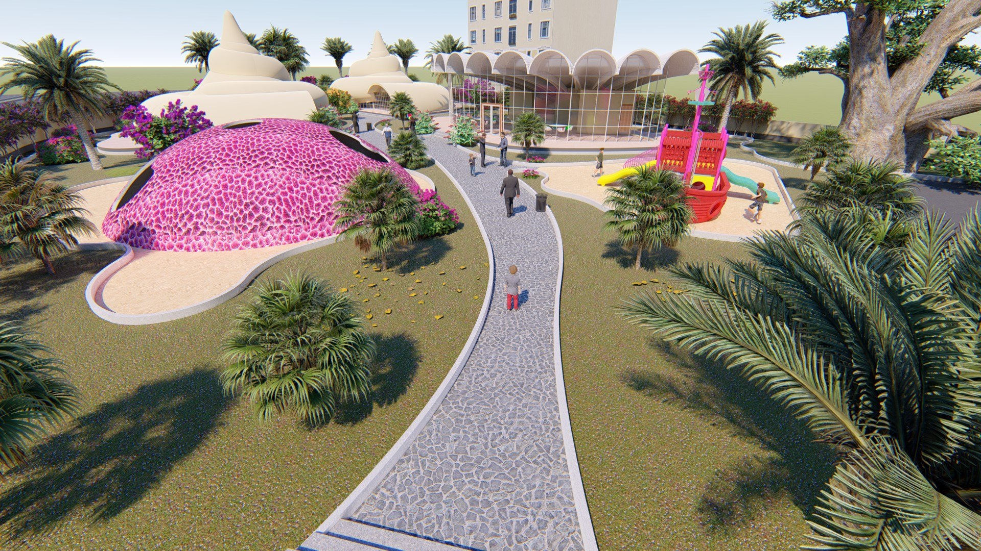 3D Model Revit Children Playground - TurboSquid 1465726