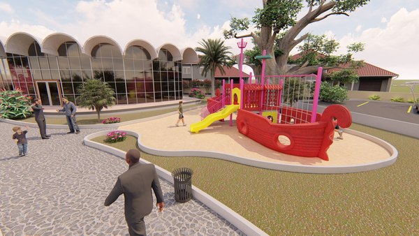 modelo 3d parque infantil Revit - TurboSquid 1465726