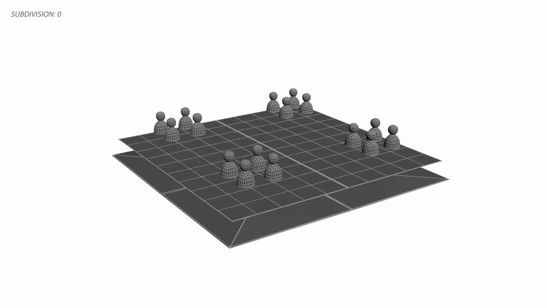 3D Ludo Board Game Model - TurboSquid 2063972
