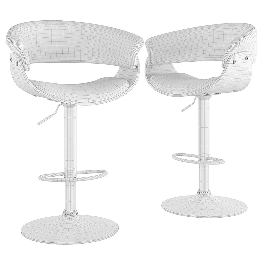 3D Bar stool Ostin model - TurboSquid 1957473