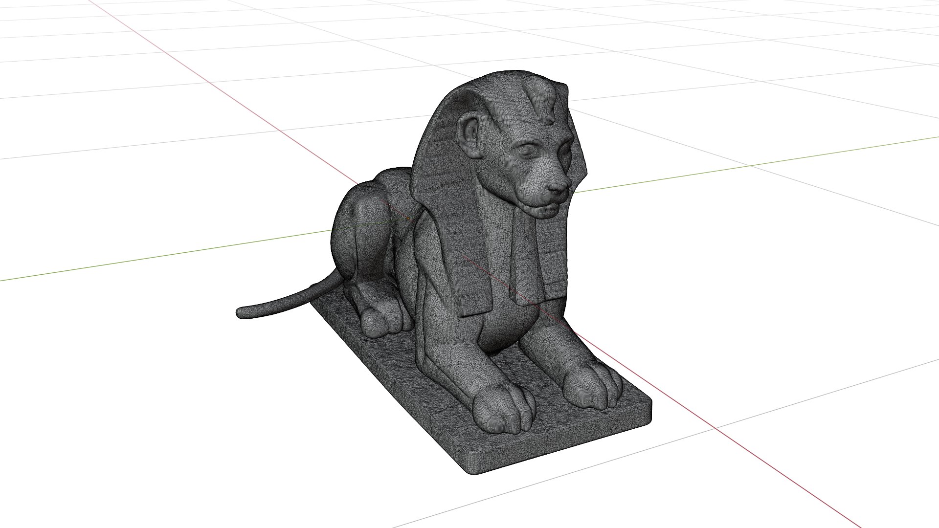 3D Sphinx Model - TurboSquid 2400455