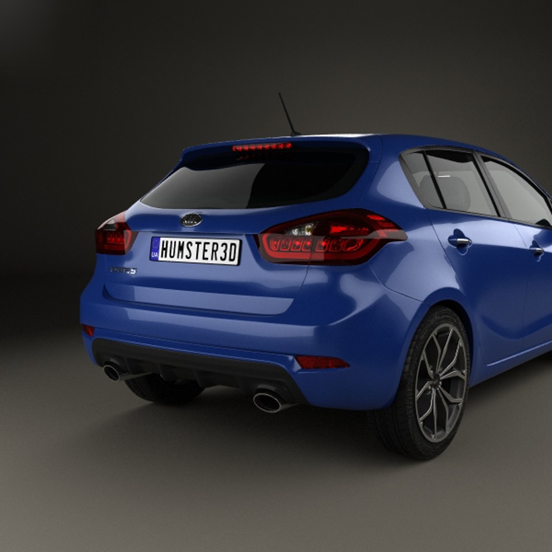 3D Kia Forte 5-door - TurboSquid 1298222