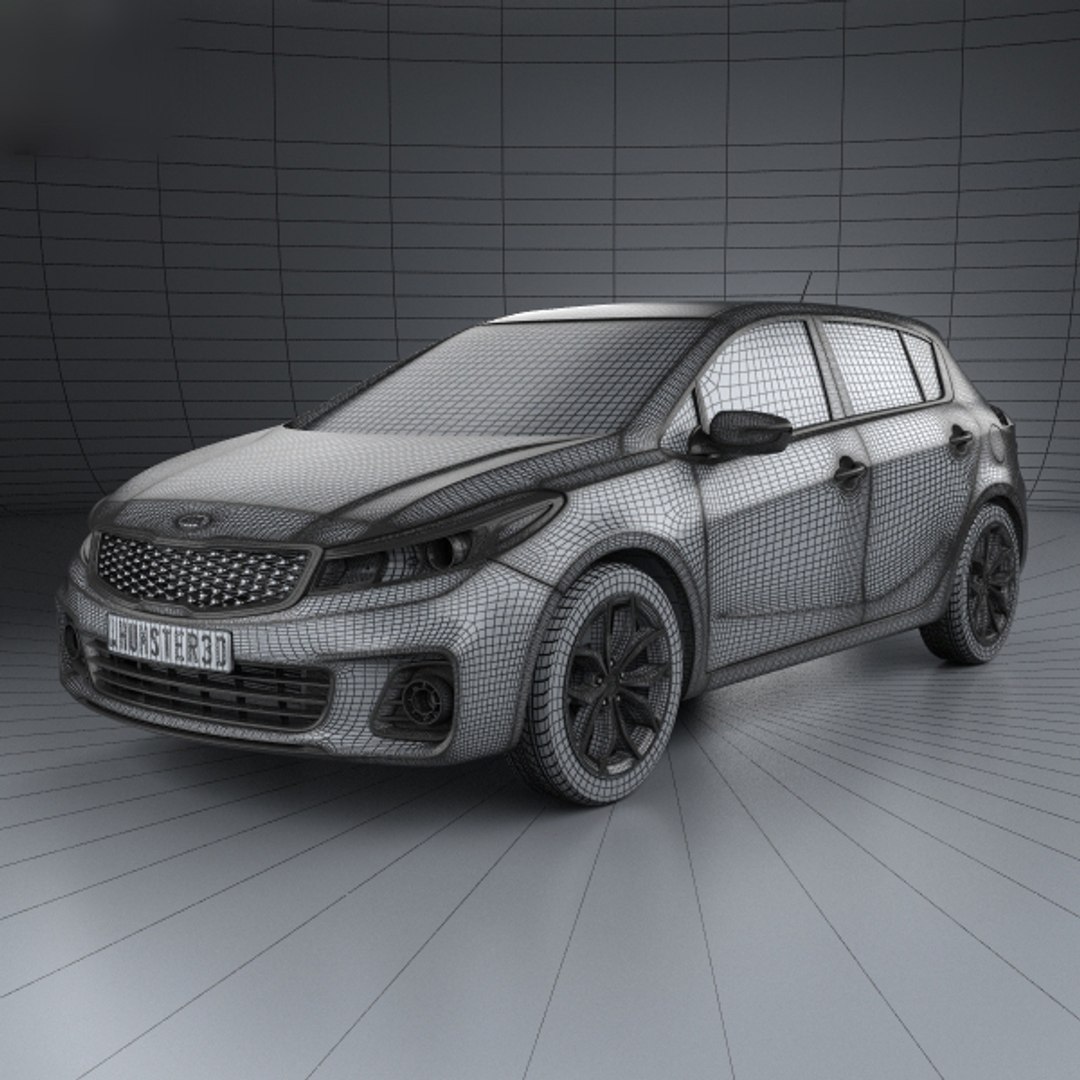 3D Kia Forte 5-door - TurboSquid 1298222