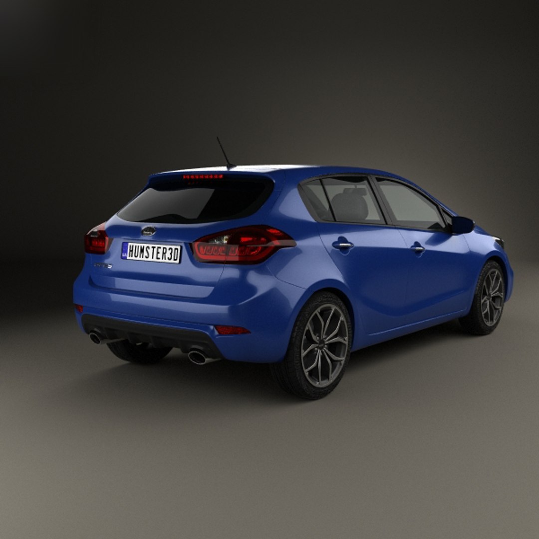 3D Kia Forte 5-door - TurboSquid 1298222