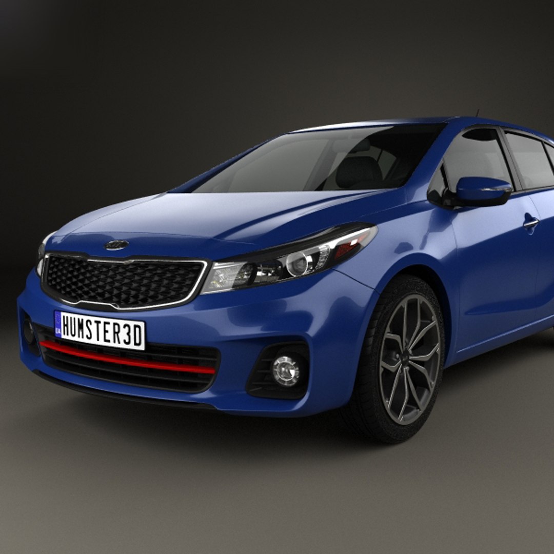 3D Kia Forte 5-door - TurboSquid 1298222