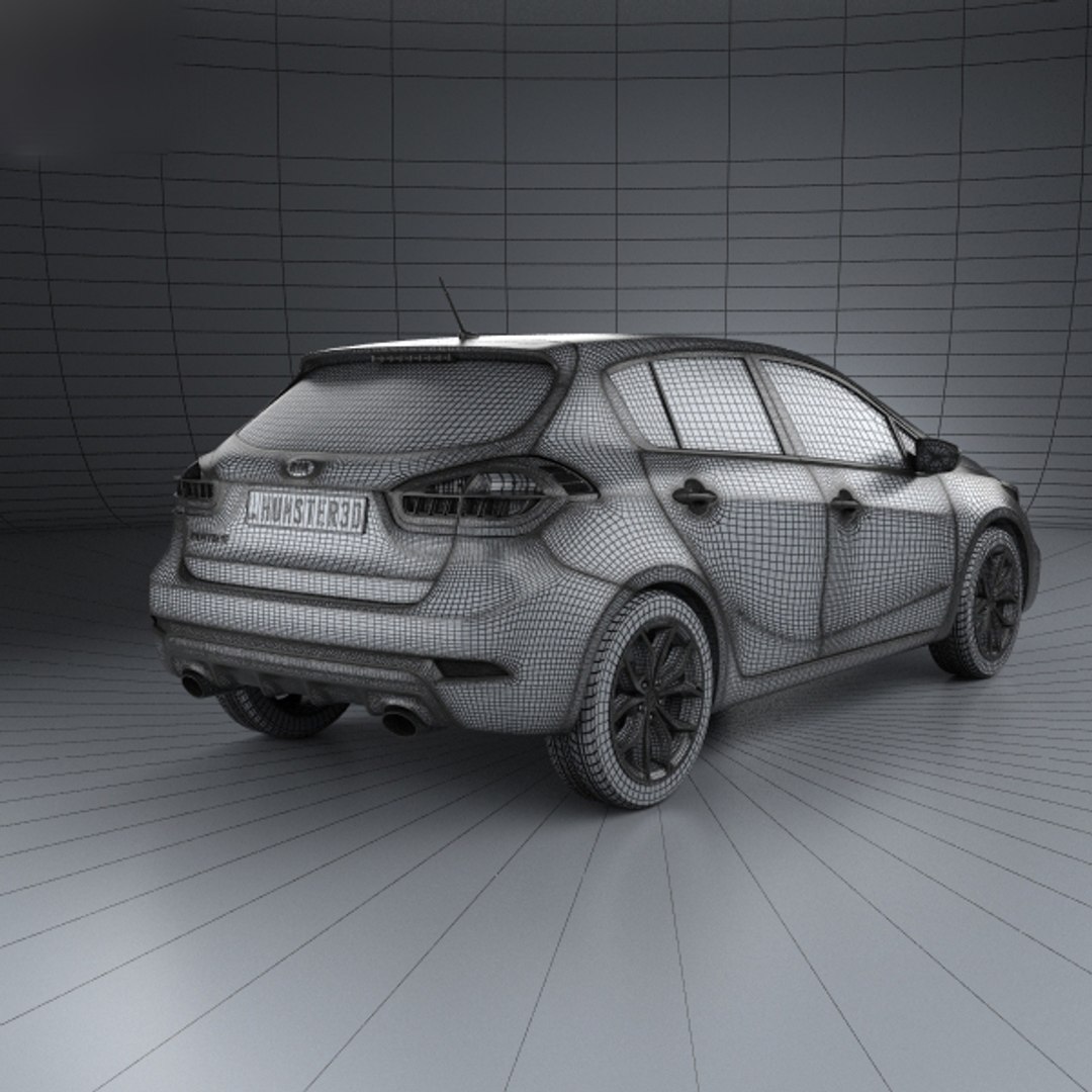 3D Kia Forte 5-door - TurboSquid 1298222