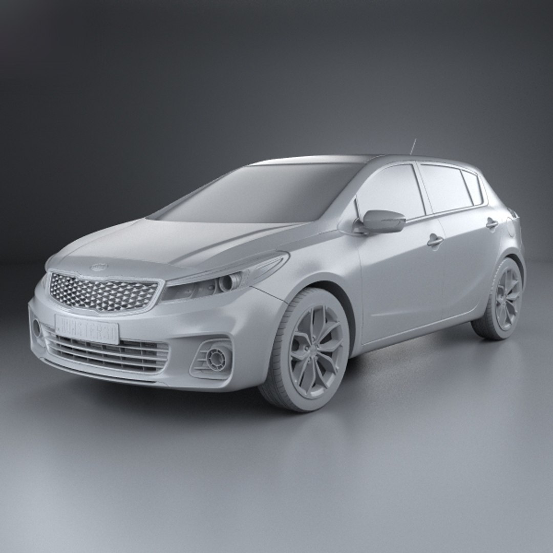 3D Kia Forte 5-door - TurboSquid 1298222