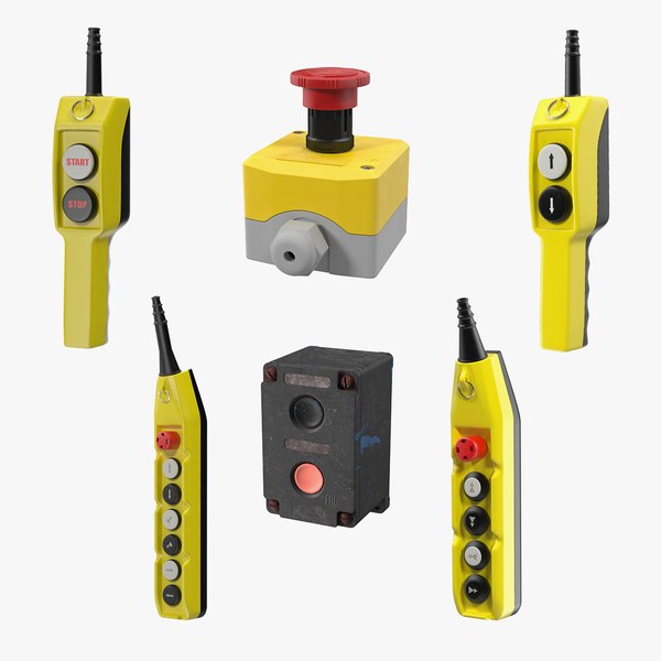 Free 3D Push-Button Models | TurboSquid