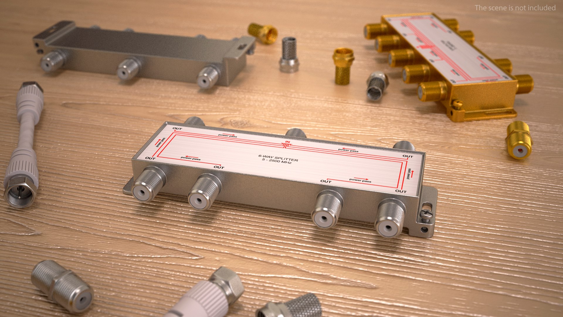 Coaxial Cables Collection Model - TurboSquid 2054838