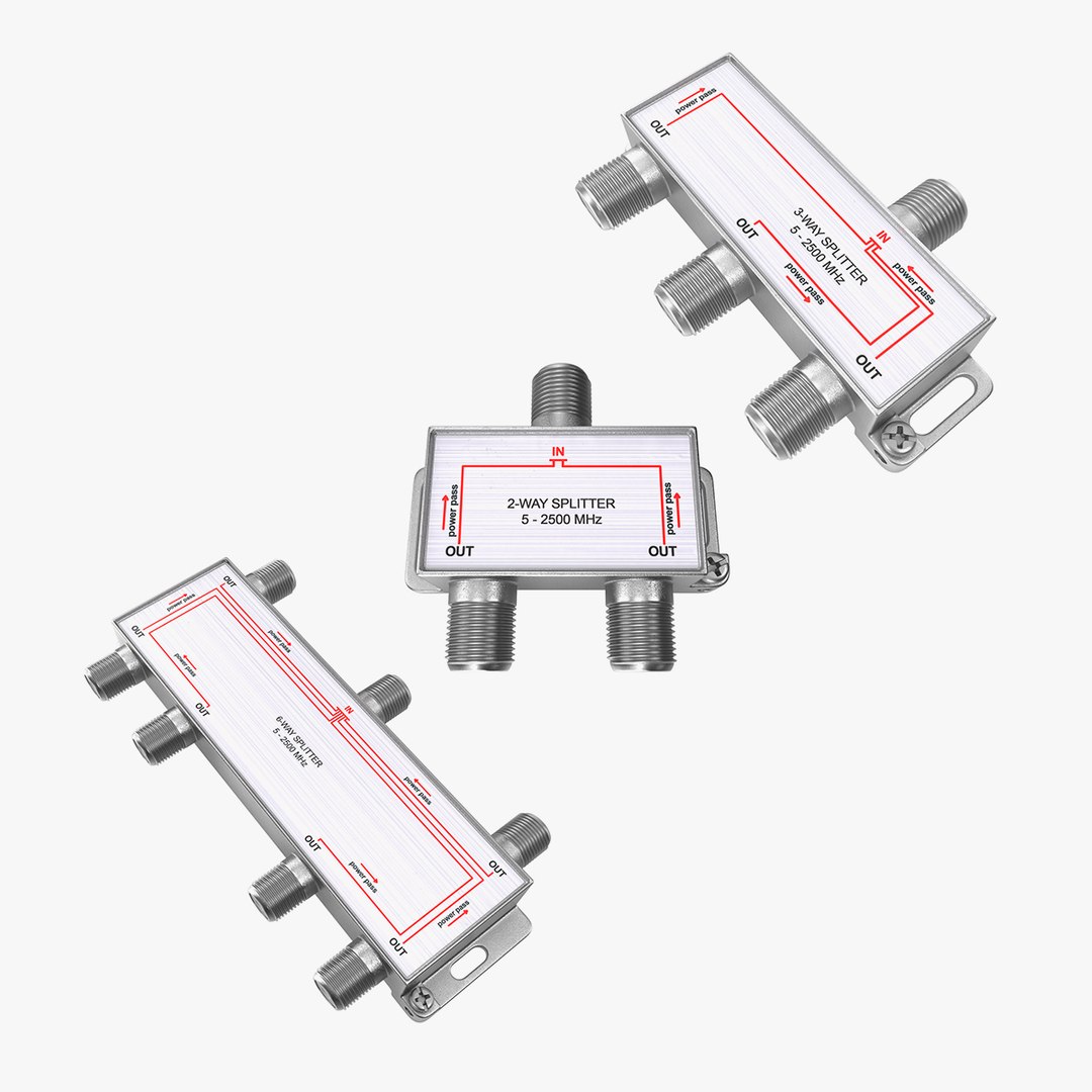 Coaxial Cables Collection model - TurboSquid 2054838